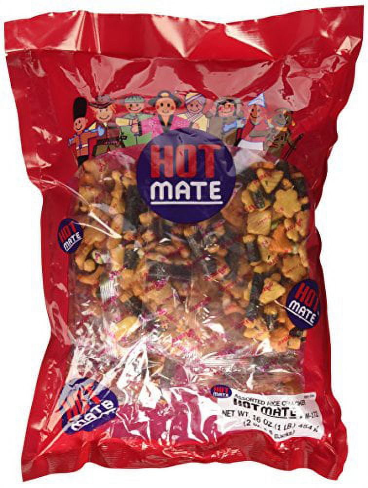 Shirakiku - Hot Mate Assorted Rice Crackers 16 Oz. - Walmart.com