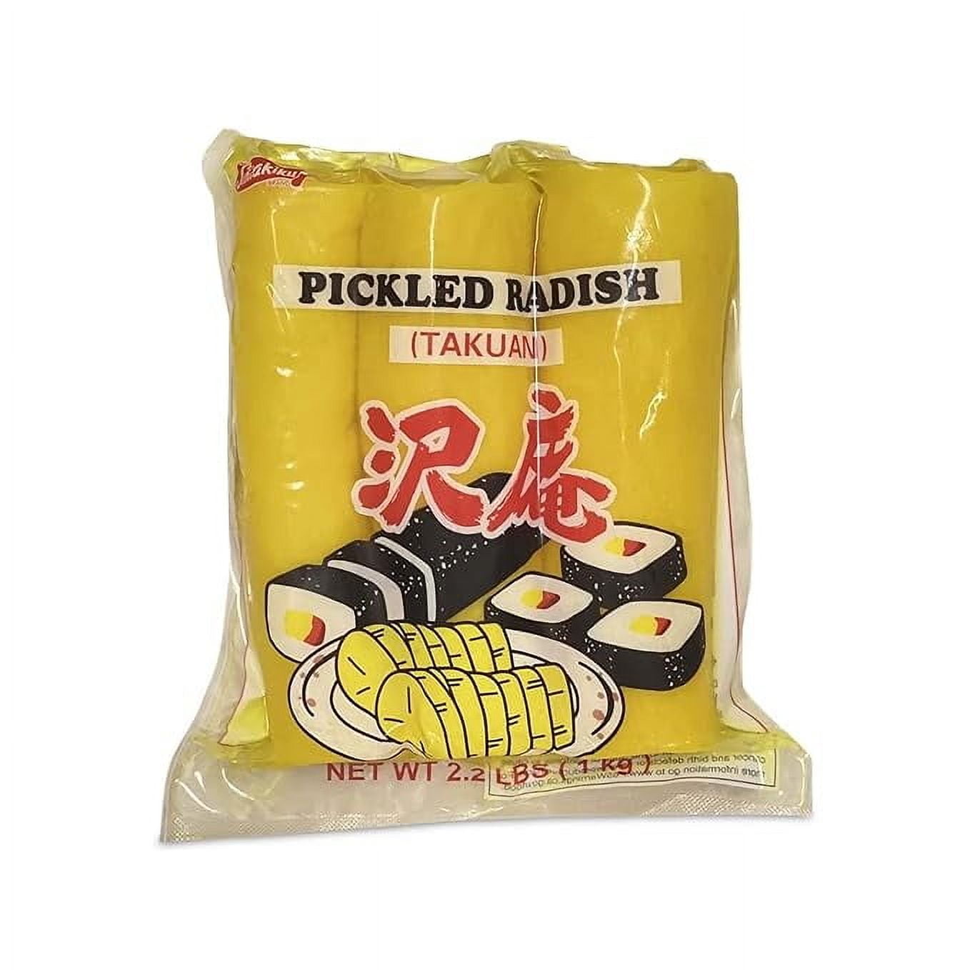 Shirakiku Pickled Radish Takuwan | Japanese Pickle with Sulfites ...