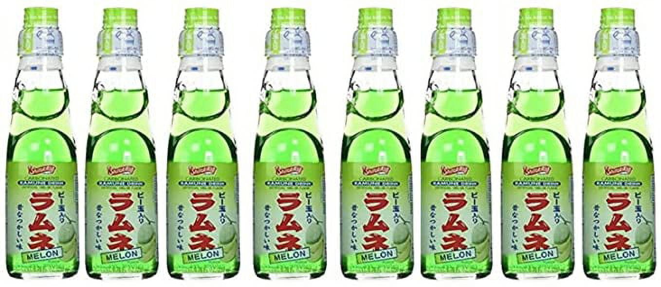 Shirakiku RAMUNE Japanese Soft Drink, 8 Bottles, 6.76 Fl Oz Each ...