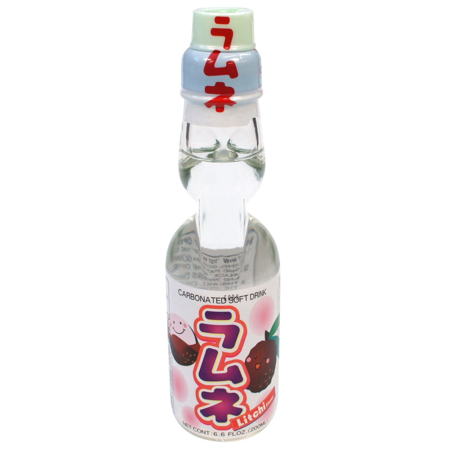 Shirakiku Ramune Soda, Lychee Flavor, 6.8 Fl Oz (3 Pack) – Japanese ...