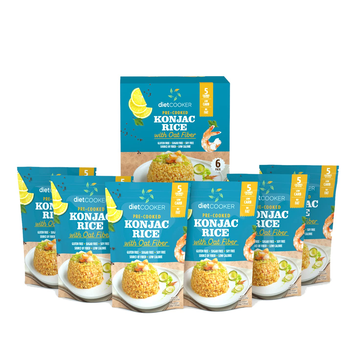 Miracle Noodle Shirataki Rice, 8oz bag - Walmart.com