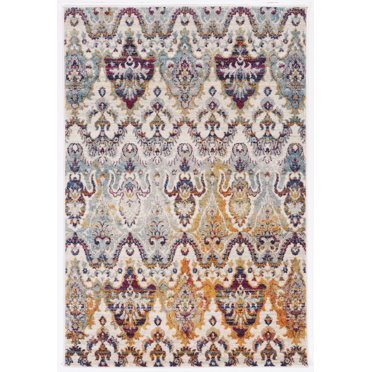 Shiraz Lind Ivory/Raspberry Rug, Multiple Sizes - Walmart.com