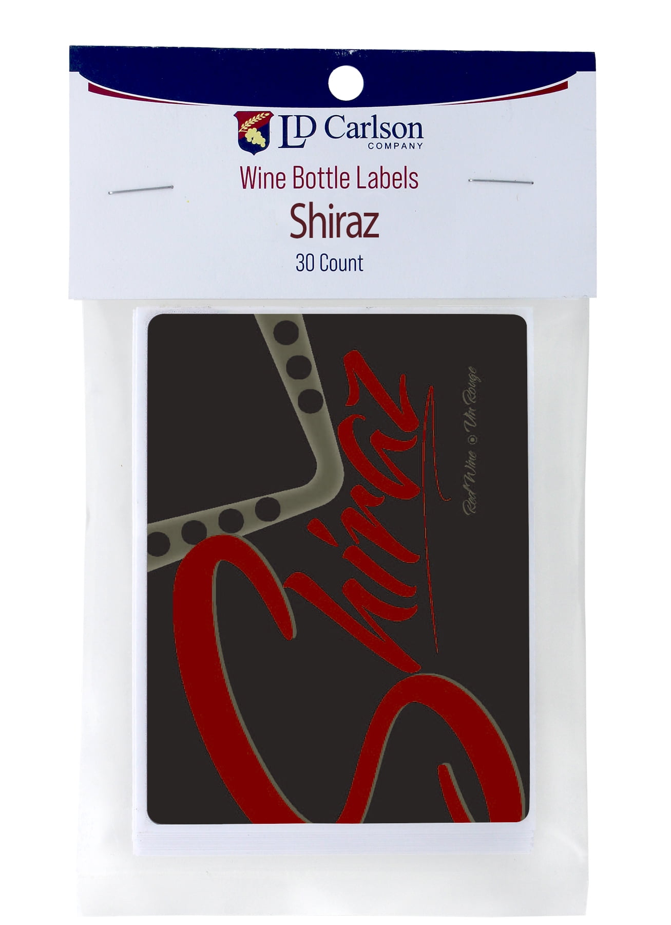 Shiraz Wine Labels 30/Pack Varietal Collection - Walmart.com