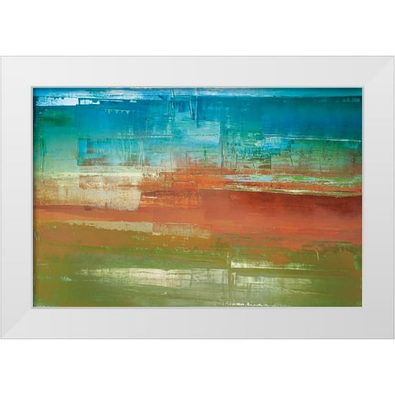 Shire, Martin 14x11 White Modern Wood Framed Museum Art Print Titled ...