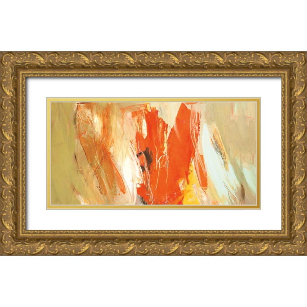 Shire, Martin 24x14 Gold Ornate Wood Framed with Double Matting Museum ...