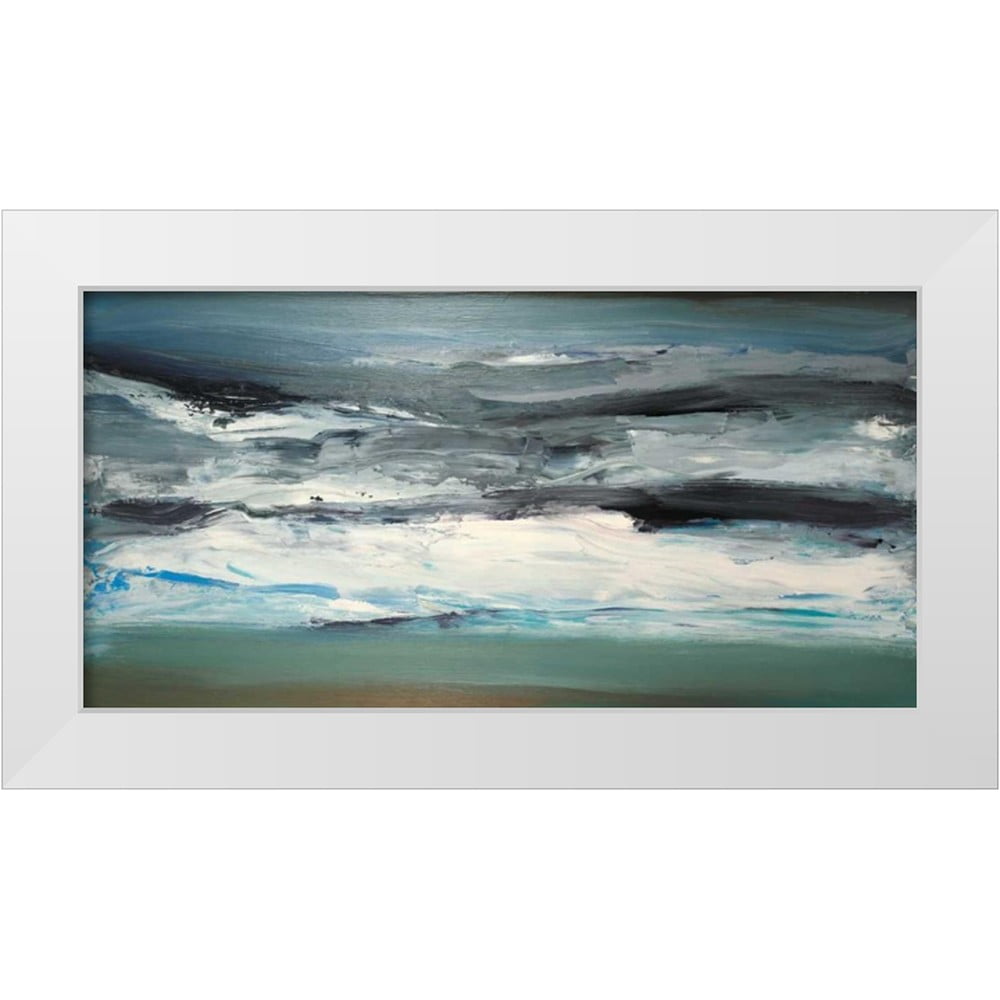 Shire, Martin 24x14 White Modern Wood Framed Museum Art Print Titled ...