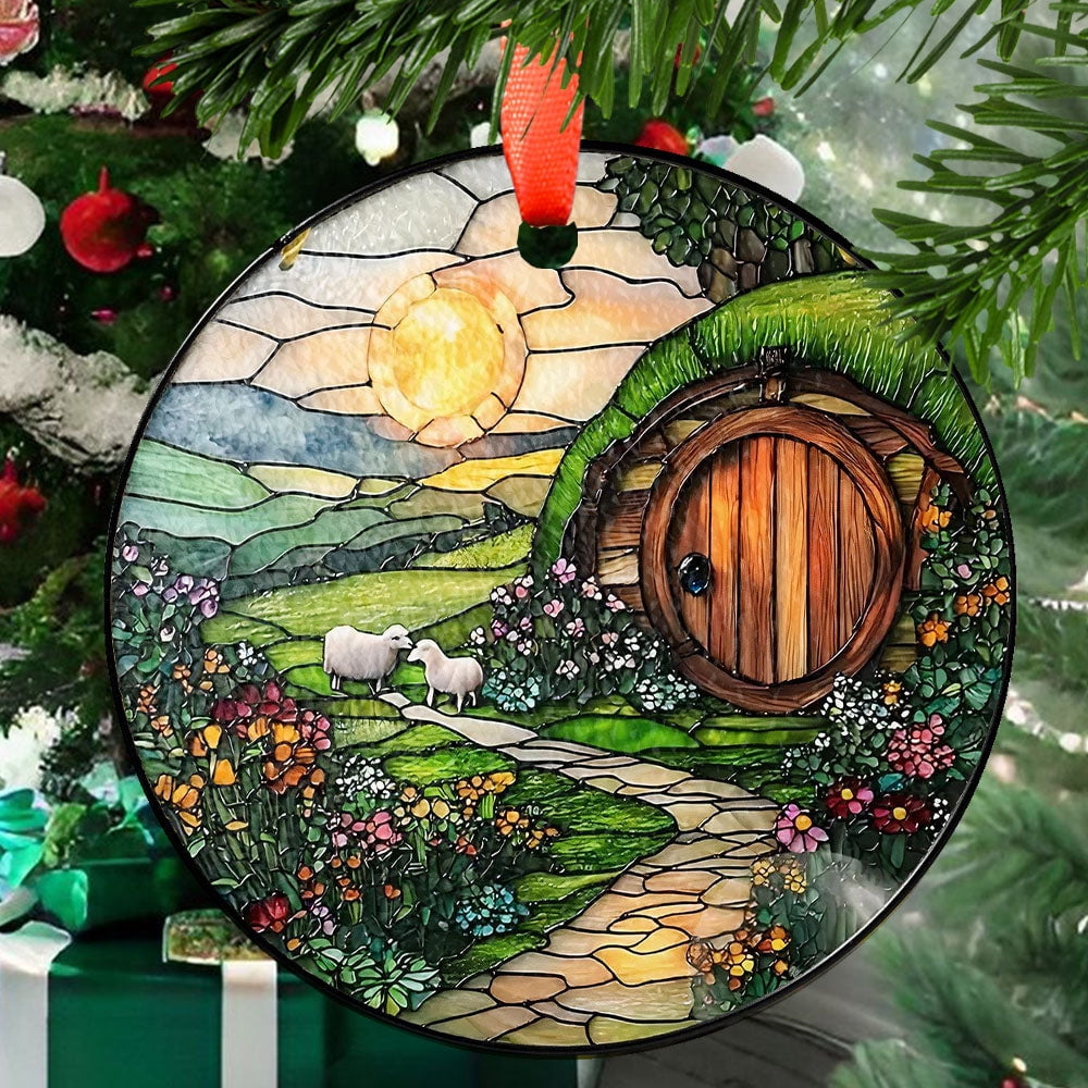 The Shire Ornament Suncatcher, Sunshine House Acrylic Decor, Fantasy ...