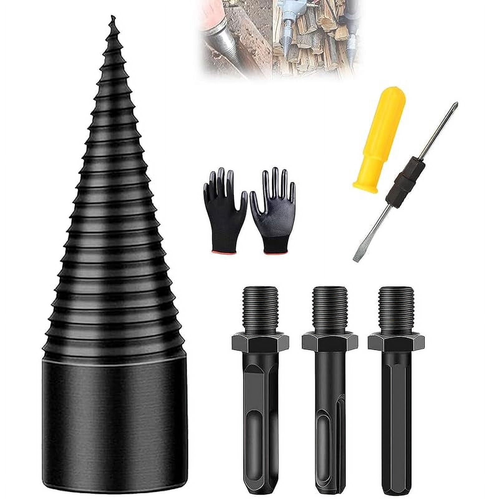 Shirem Easysplit Drill Bit, Sherem Easysplit Drill Bit, Wood Splitter ...