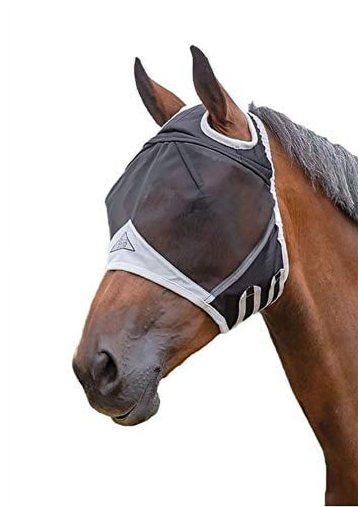 Shires Equestrian Inc., Breathable Fine Mesh Horse Fly Mask without ...