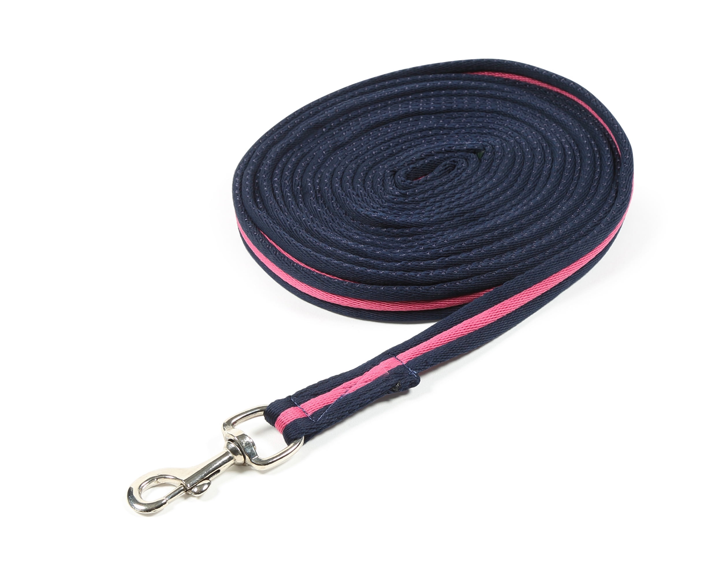 Shires Soft Feel Lunge Line Navy and Pink - Walmart.com