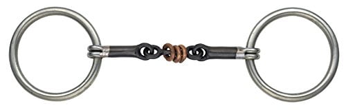 Shires Equestrian Sweet Iron Copper Roller Snaffle Bit #509 5 ...