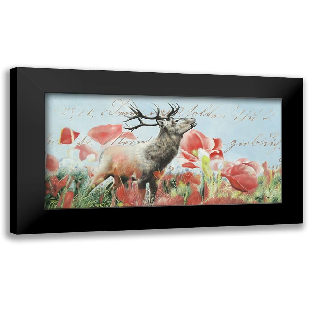 Shirin Donia 18x11 Black Modern Framed Museum Art Print Titled - Hirsch ...