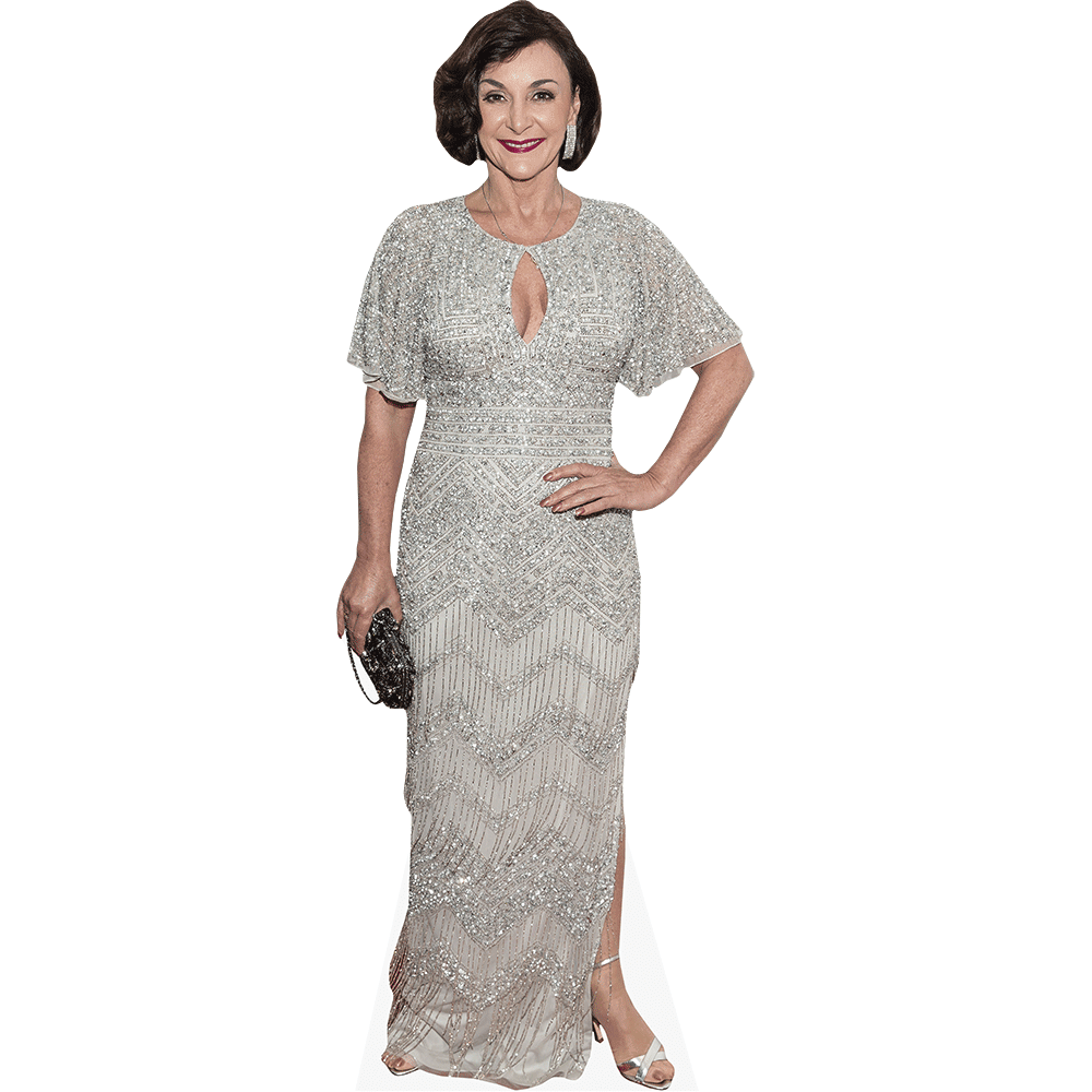 Shirley Ballas (Silver Dress) Mini Cardboard Cutout Standee - Walmart.com