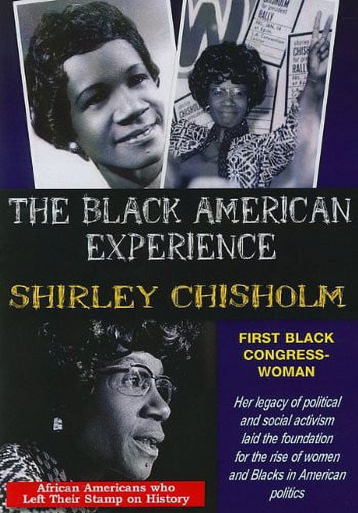 Shirley Chisholm First African American Congresswoman - Walmart.com