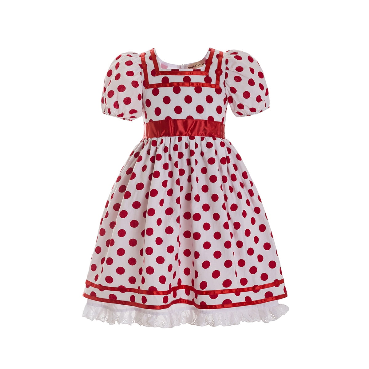 Shirley Temple Stand up and Cheer Dress Polka dots dress birthday back ...