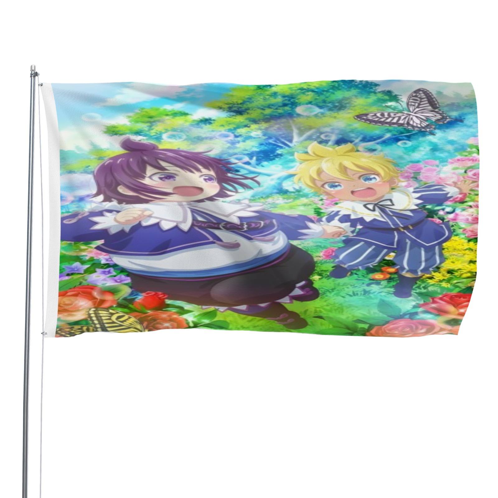 Shirobuta Kizoku desu ga Zense no Kioku flag perfect for outdoor ...