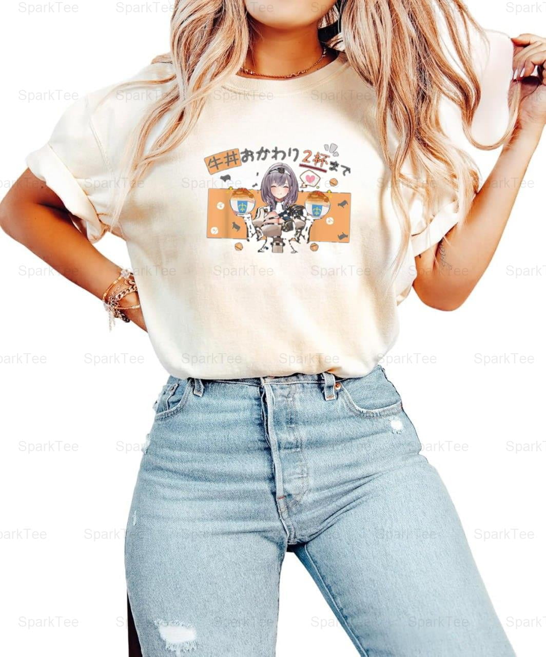 Shirogane Noel Hololive Famous Scene Vintage Vtuber Anime Graphic ...