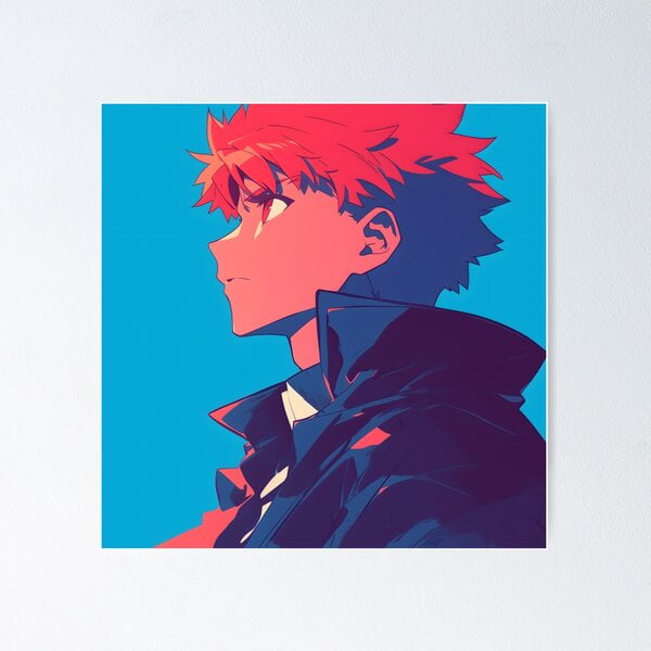 Shirou Emiya - Fate Series 1 Poster Wall Art, Modern Wall Decor For ...