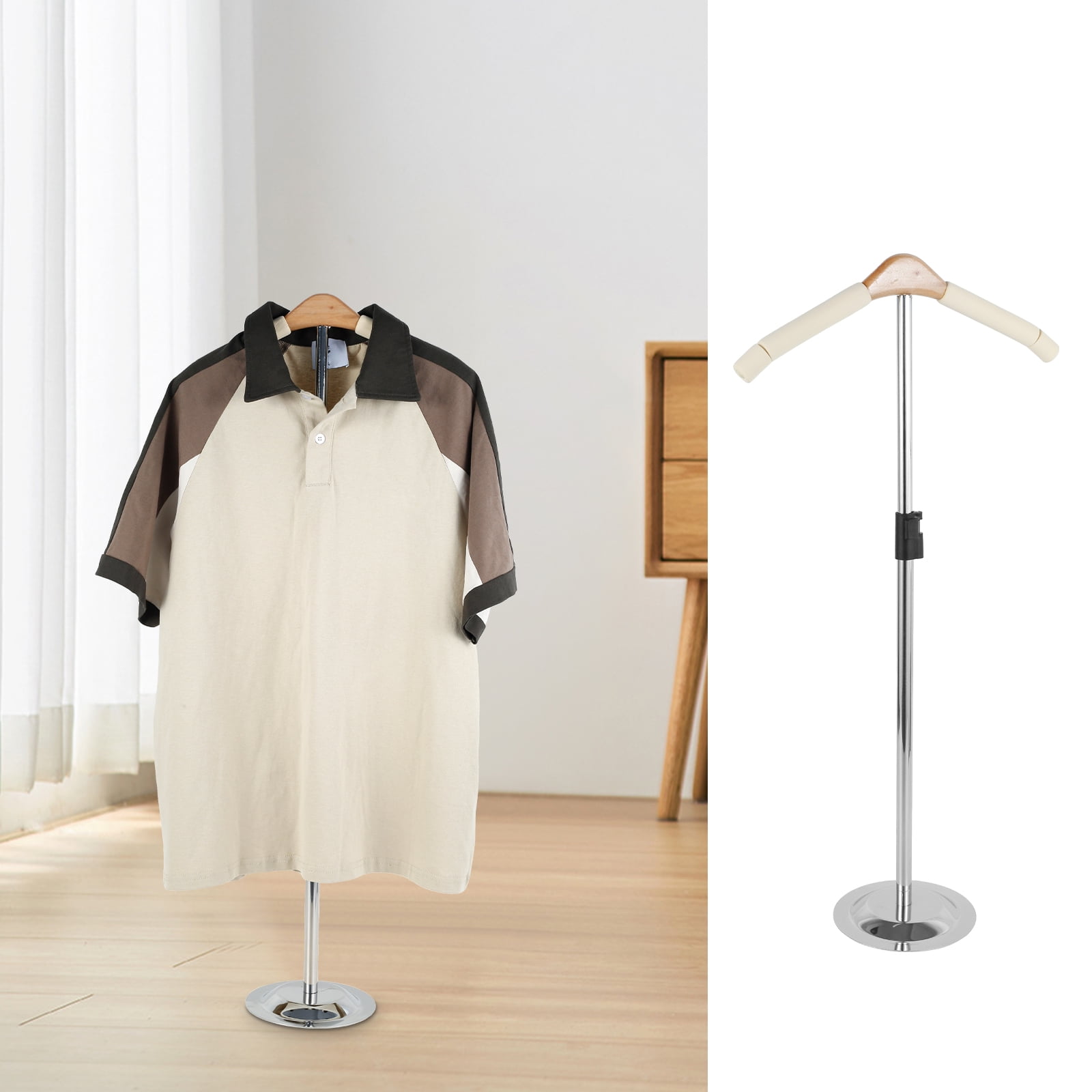 Shirt Display Stand Height Adjustable T Shirt Display Metal Clothing ...
