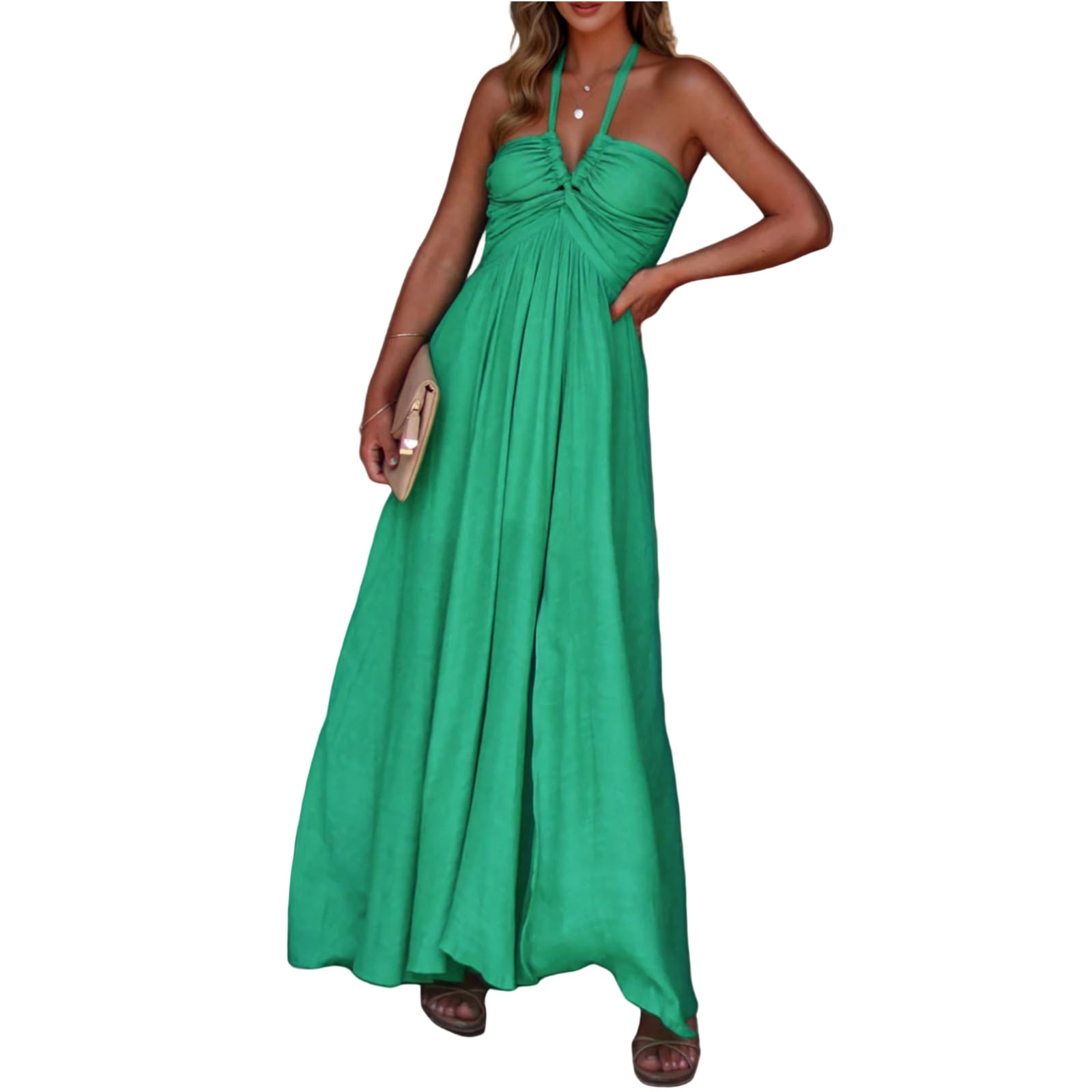 Shirt Dresses For Women, Infinity Sexy Slim Cutout Halter Backless ...