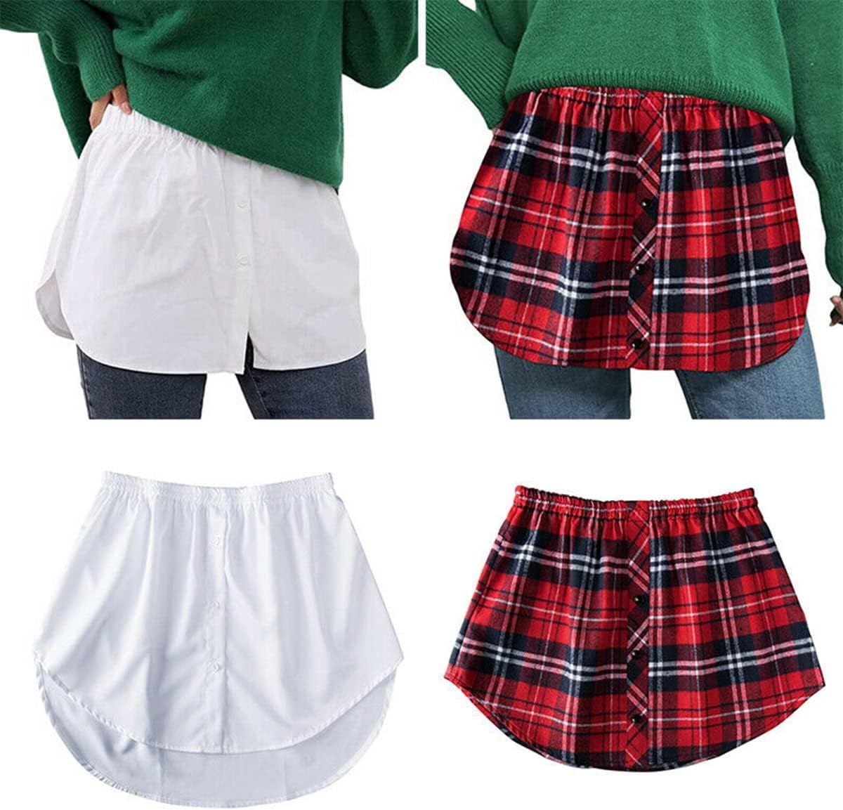 Shirt Extender for Women,shirt Extenders for LayeringLeggings,Women ...