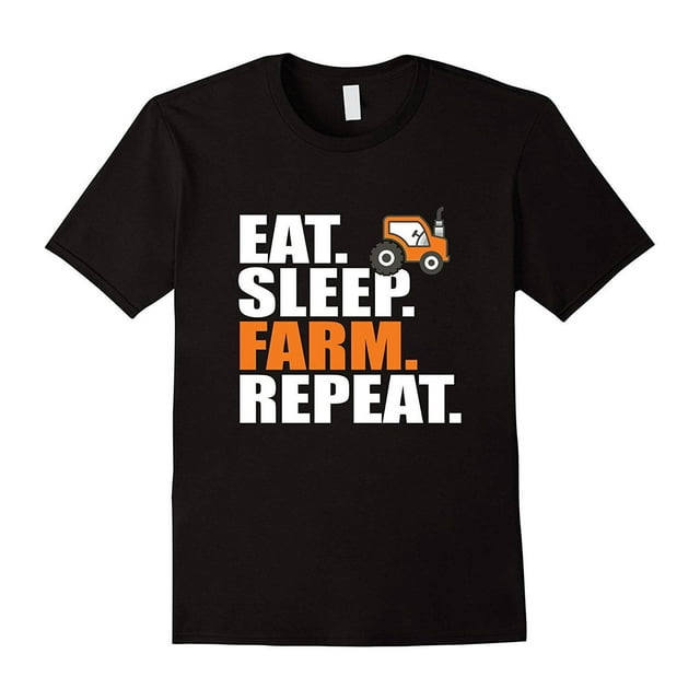 Shirt For Farmer - Farm Tee Shirt - Funny Farmer Shirt - Tractor Tee - Farming Gift Idea - Eat ...