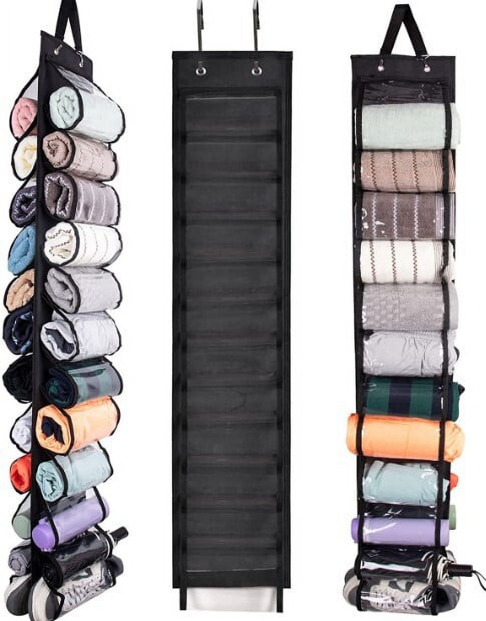 Shirt Organizer Leggings Storage Bag with 24 Compartments, Tshirts ...