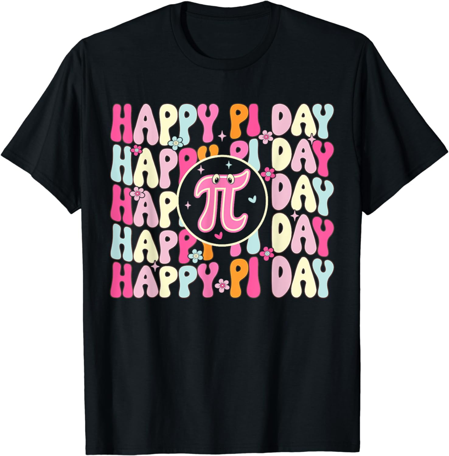 Shirt Spiral Pi Math Number Groovy Math Science T-Shirt - Walmart.com