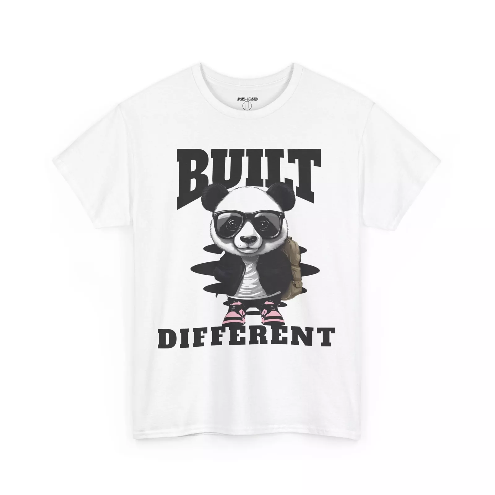 Shirt To Match Dunk Low Panda Dunk HI Panda Shoe -BUILT DIFFERENT WHITE ...