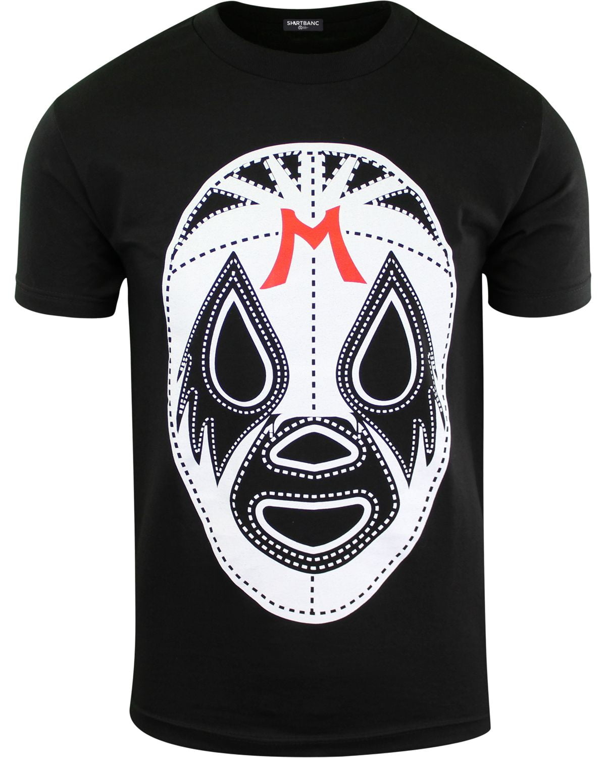 ShirtBANC Black Mil Mascaras Shirt Lucha Libre Tee Wrestling Gear ...