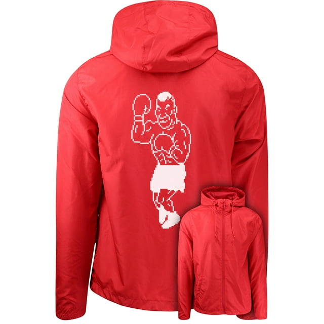 ShirtBANC Boxer Iron Mike Mens Windbreaker Boxing Punch Ts Gamer Jacket ...