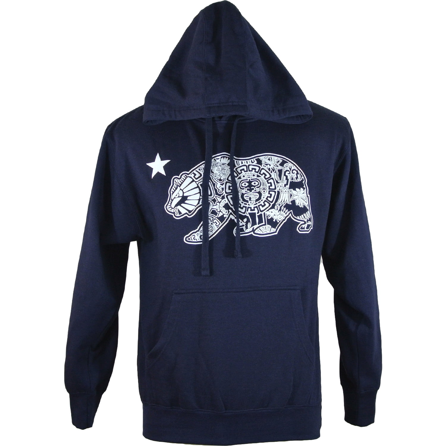 ShirtBANC California Aztec Bear Hoodie Sweatshirt Mayan Calendar ...