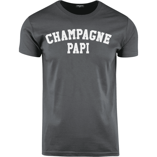 ShirtBANC Champagne Papi Mens Famous Artist Shirt Rap Culture Bottle ...