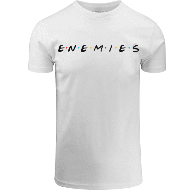 ShirtBANC FriENEMIES Mens Enemies Hilarious Parody Shirt Famous Show ...