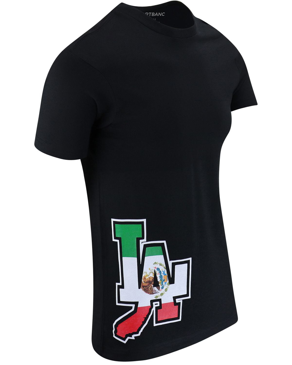 ShirtBANC Los Angeles Letters Mens Shirt California Flag Tee - Walmart.com