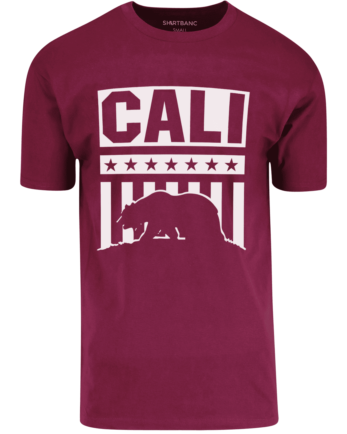 ShirtBANC Mens Cali Bear Military Tee California Flag And Star Design ...