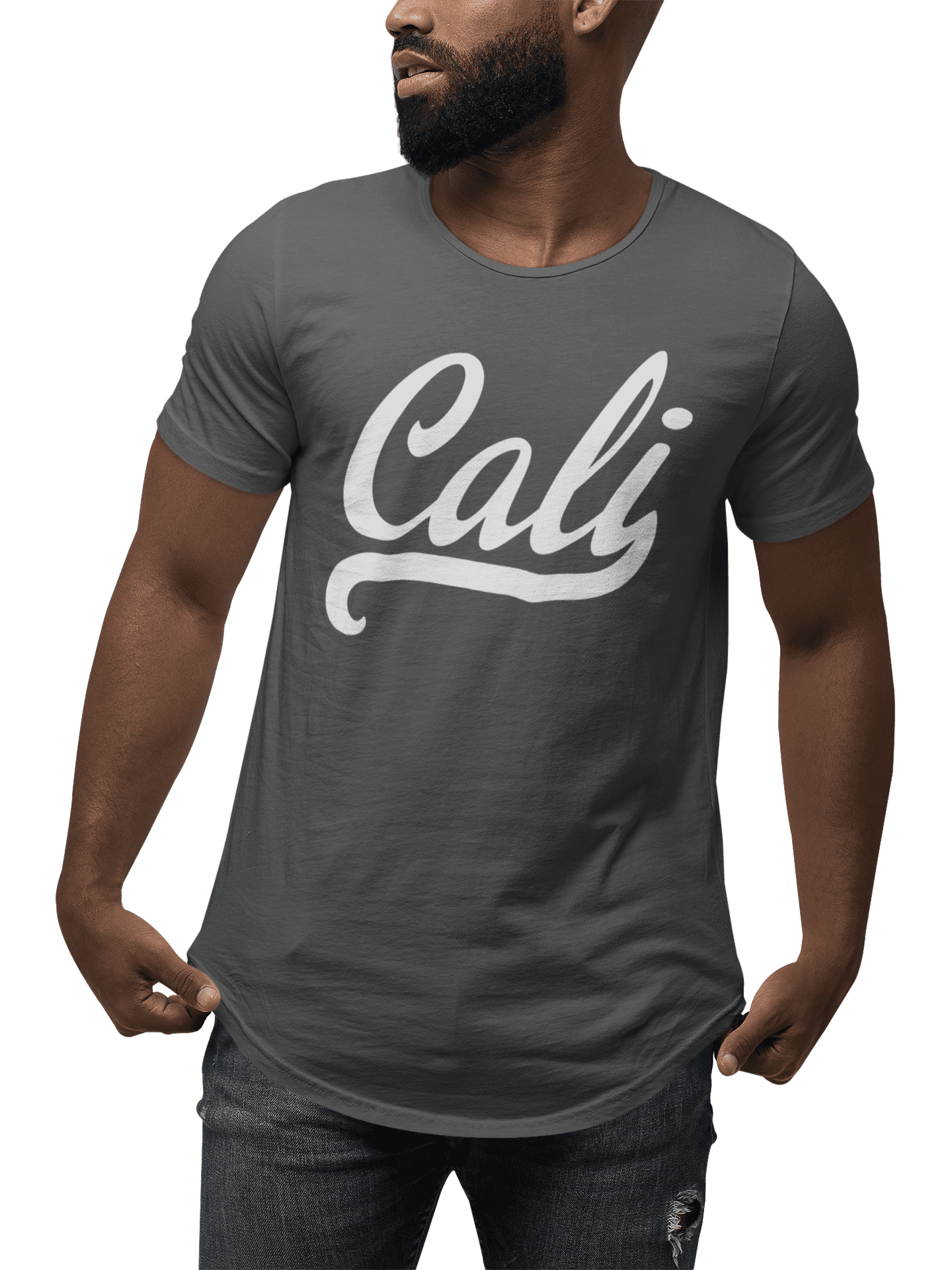 ShirtBANC Mens Graphic Cali Dropcut Shirt California Tee CA Love ...
