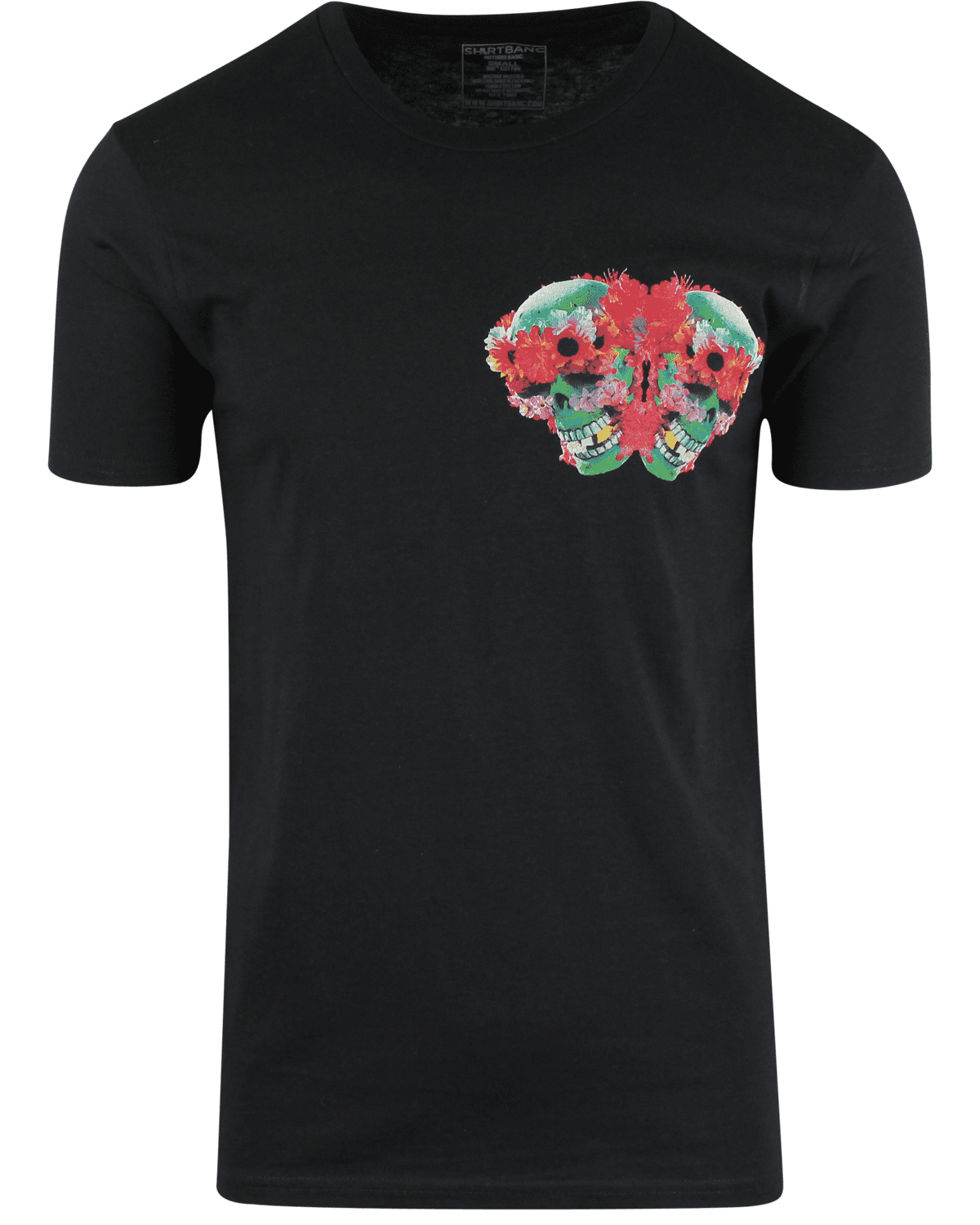 ShirtBANC Mens Sugar Skull Shirts Rockabilly Day of the Dead Tees Cinco ...