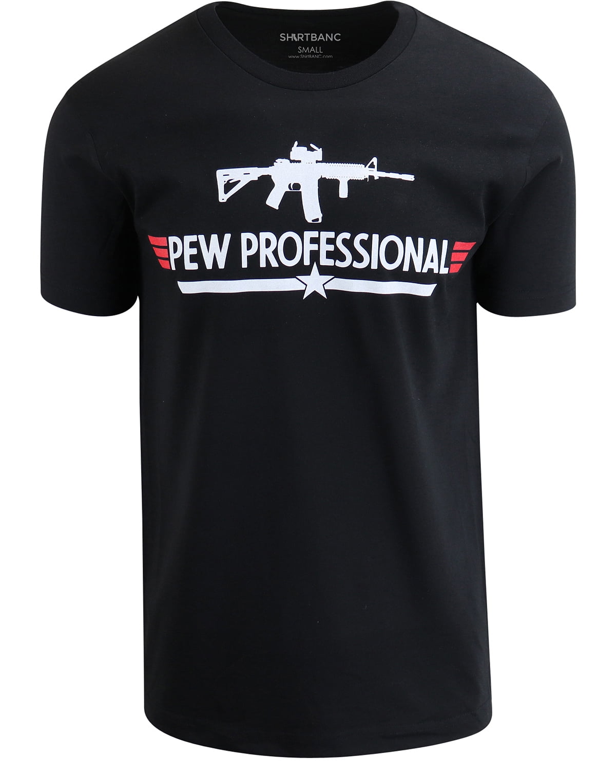 ShirtBANC Pew Professional Mens Shirt Military Tee - Walmart.com