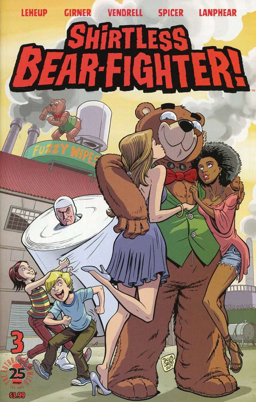 Shirtless Bear-Fighter! #3C VF ; Image Comic Book - Walmart.com
