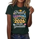 Shirts For Women Crew Neck Plain Loose Workout Cotton Basic Tee ...