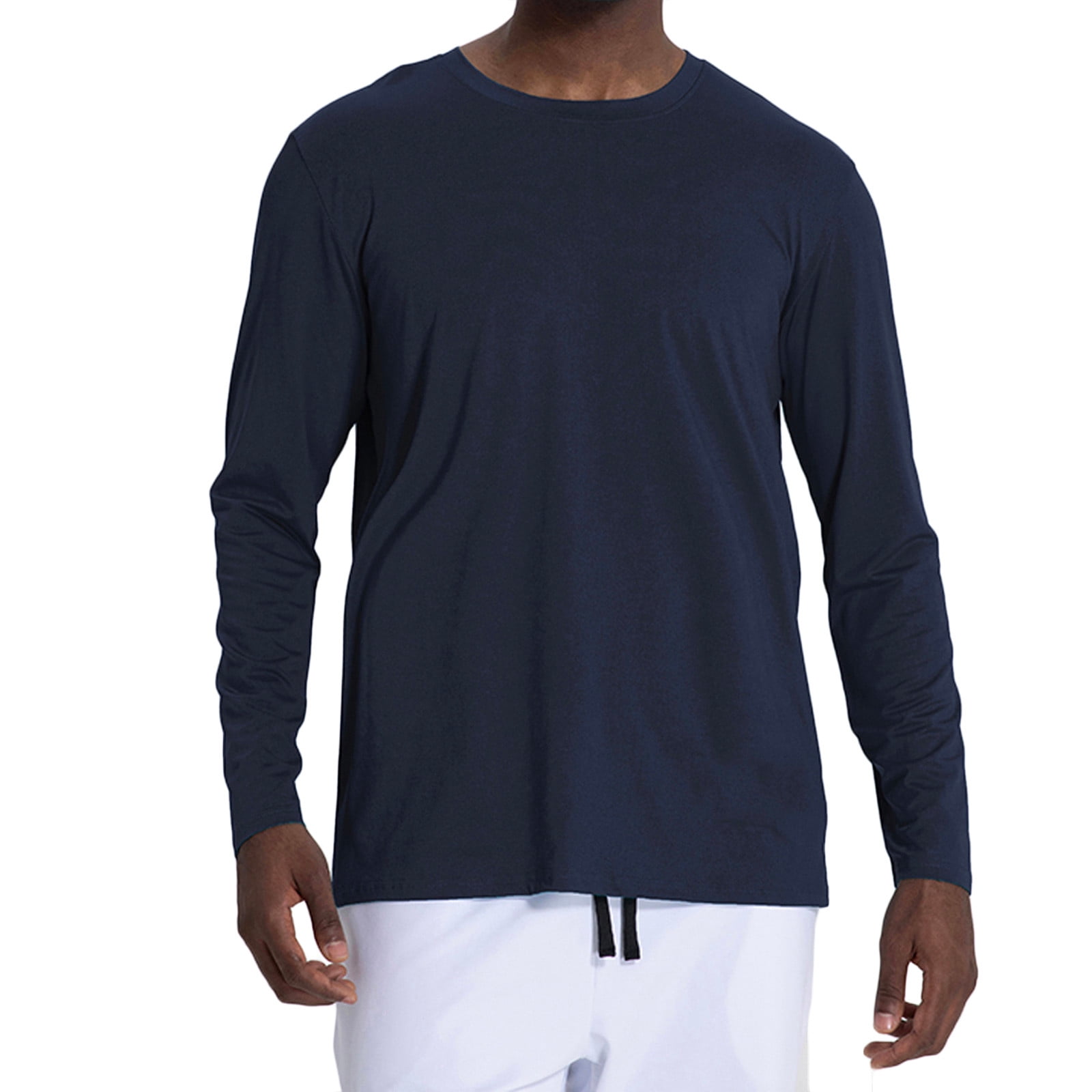 Shirts for Men Men'S Long Sleeve Drying Clothes Running Fitness ...