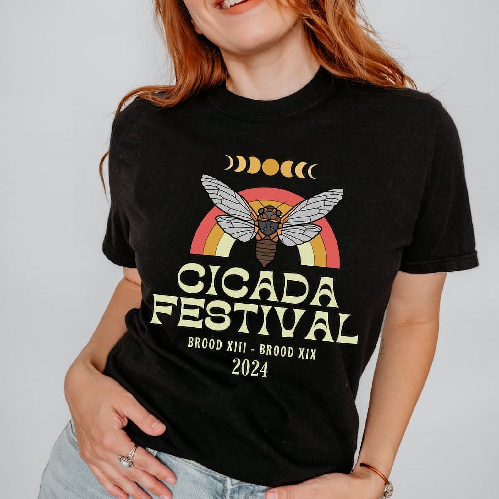 Shirts in comfortable colors are best, Retro Cicada Shirt 2024, Cicada ...