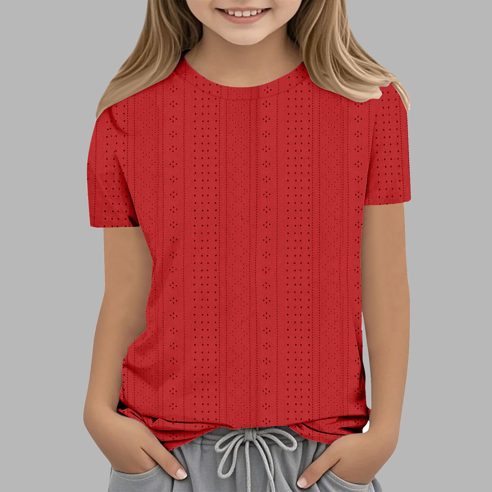 Shirts for Teens Kids Baseball Shirts Short Sleeve Shirts Toddler Girl ...