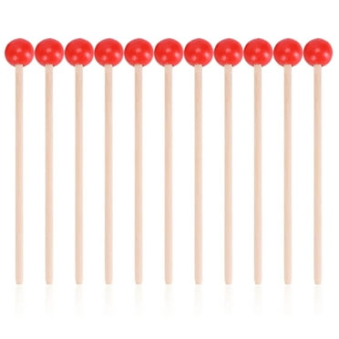 2x Percussion Mallets Drumsticks Portable 21x2cm Musical Parts ...
