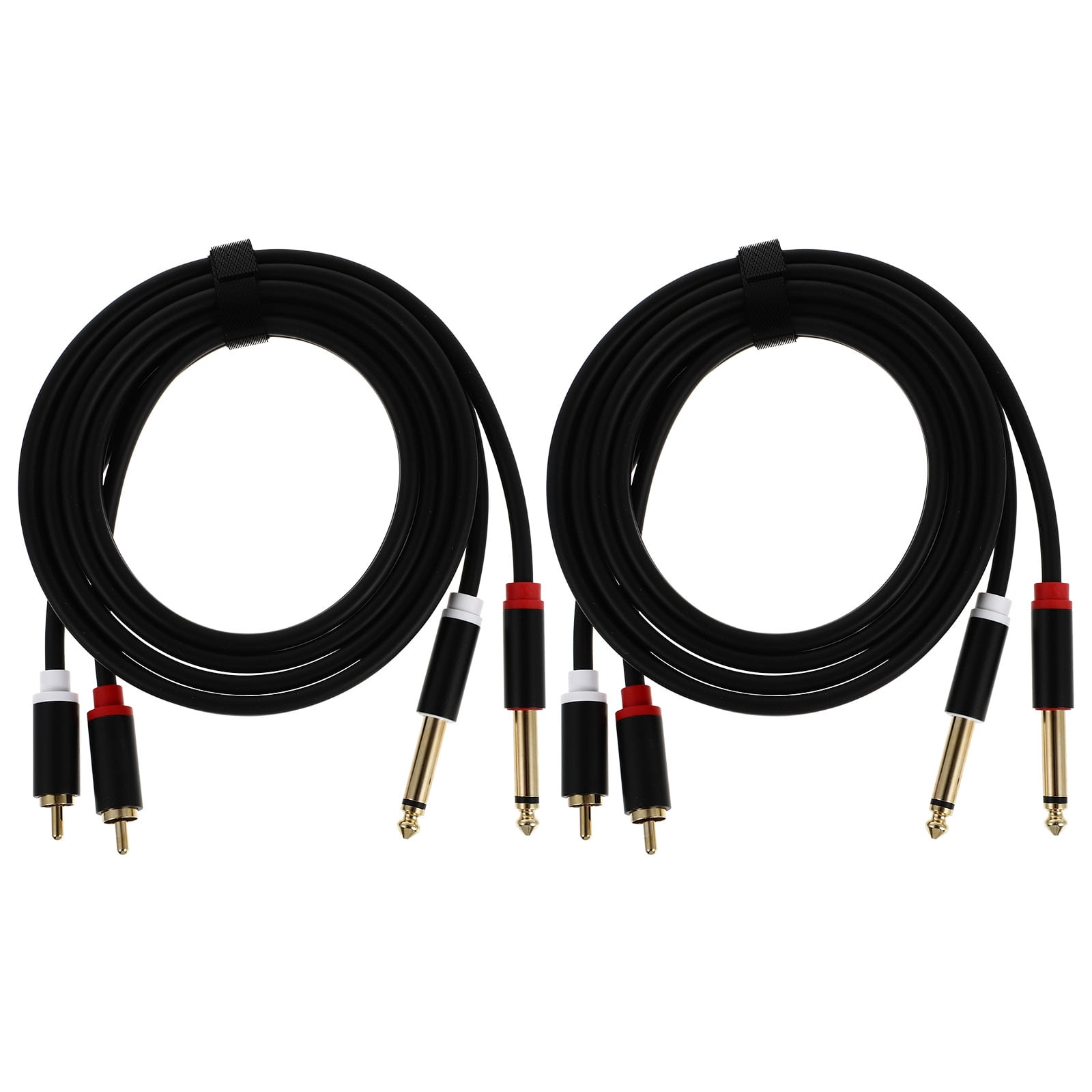 Shis 2Pcs Multipurpose Audio Cables Audio Cords Simple Audio Cables ...