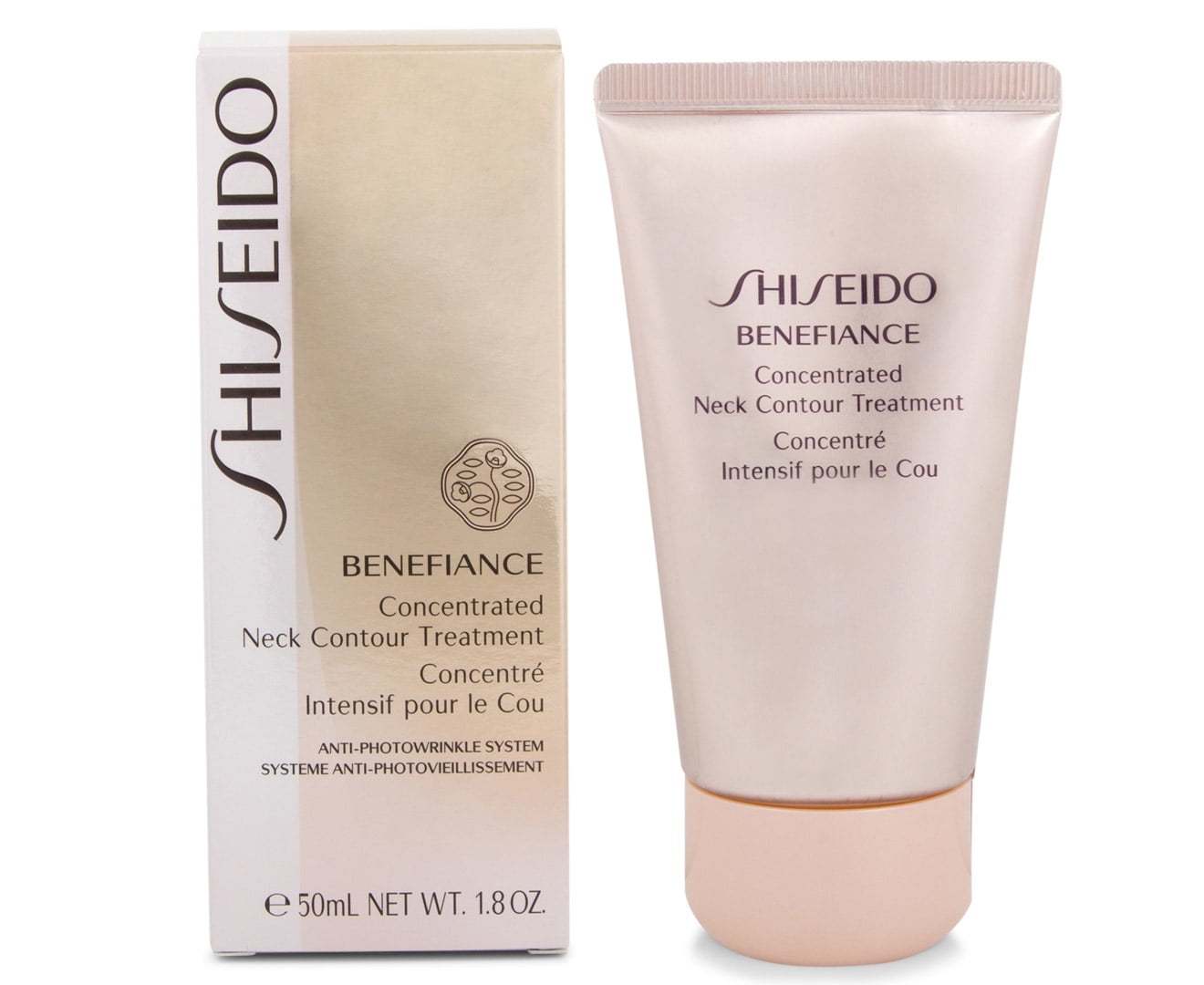 Shiseido Benefiance Neck Contour Treatment, 50 ml / 1.7 oz, Anti-Aging ...