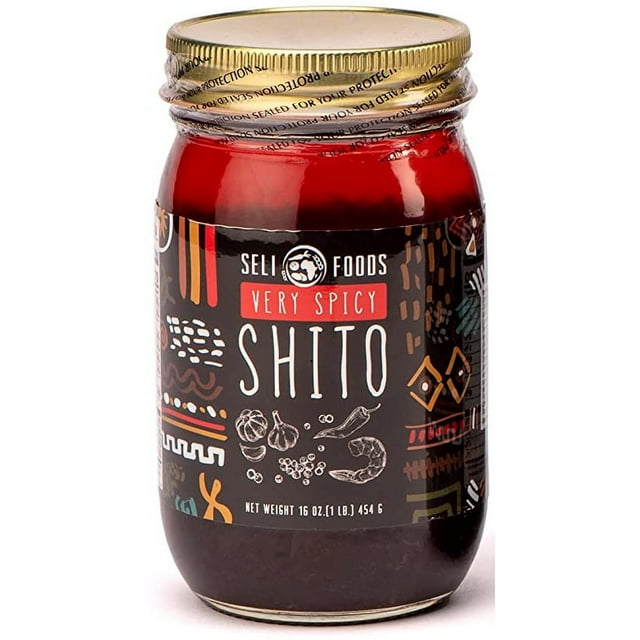 Shito Sauce Very Spicy | Seafood condiment | Chili sauce 16 oz jar by ...