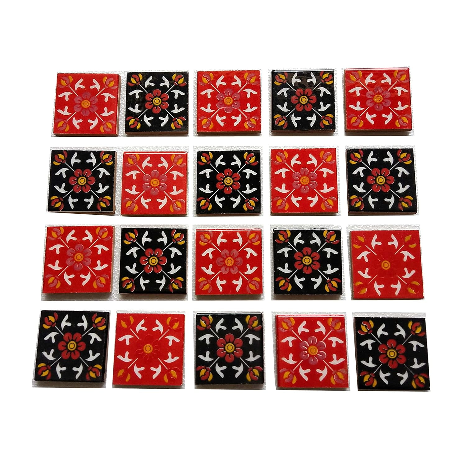 Shiv Kripa Blue Pottery Home Decorative Ceramic Wall Hanging Tile ...