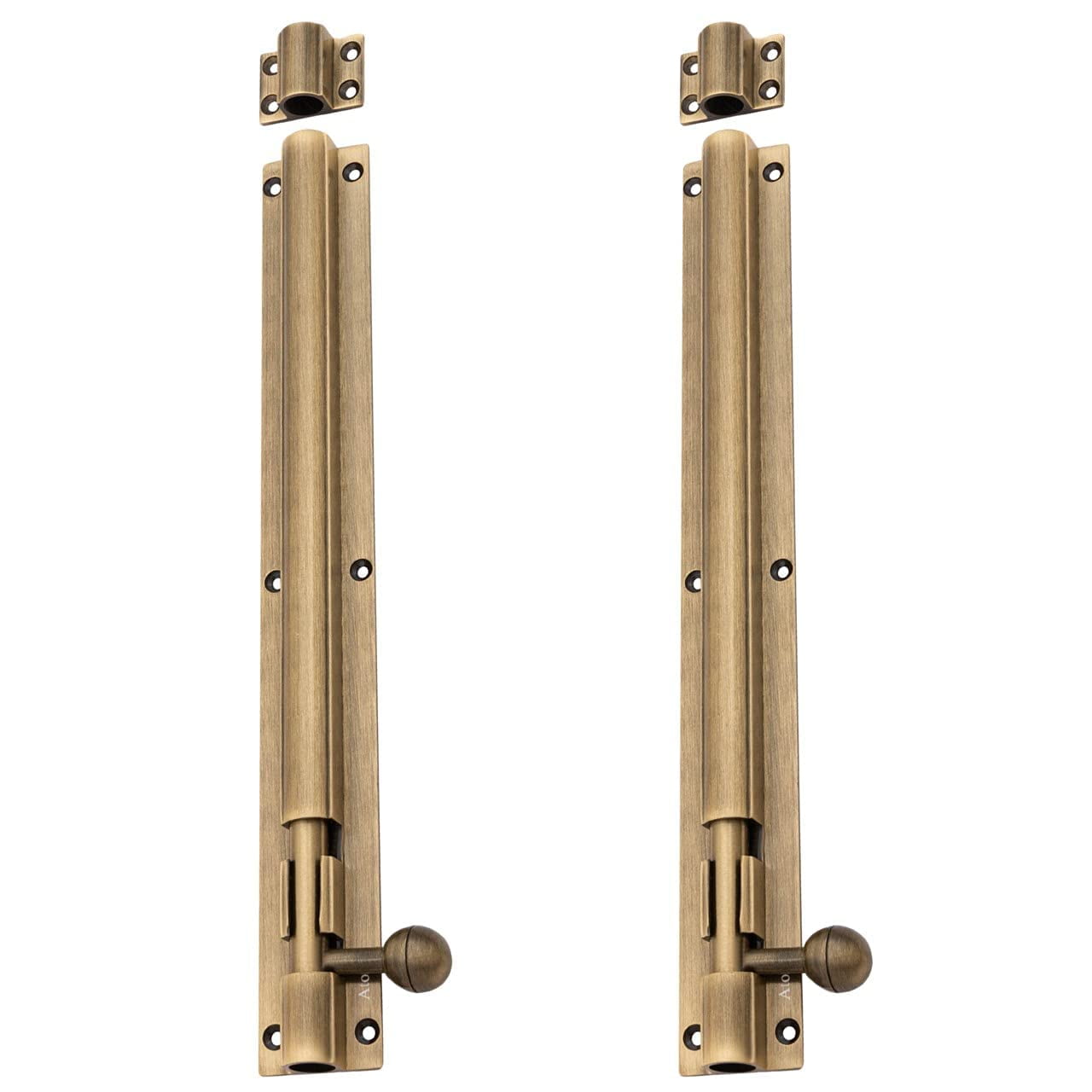 Shiv Sarika India Pack of 2 12 inch Aluminium Tower Bolt Antique Finish ...
